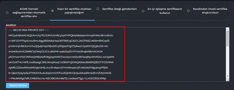 DirectAdmin'de SSL Kurulumu Nasıl Yapılır? • Turhost Destek
